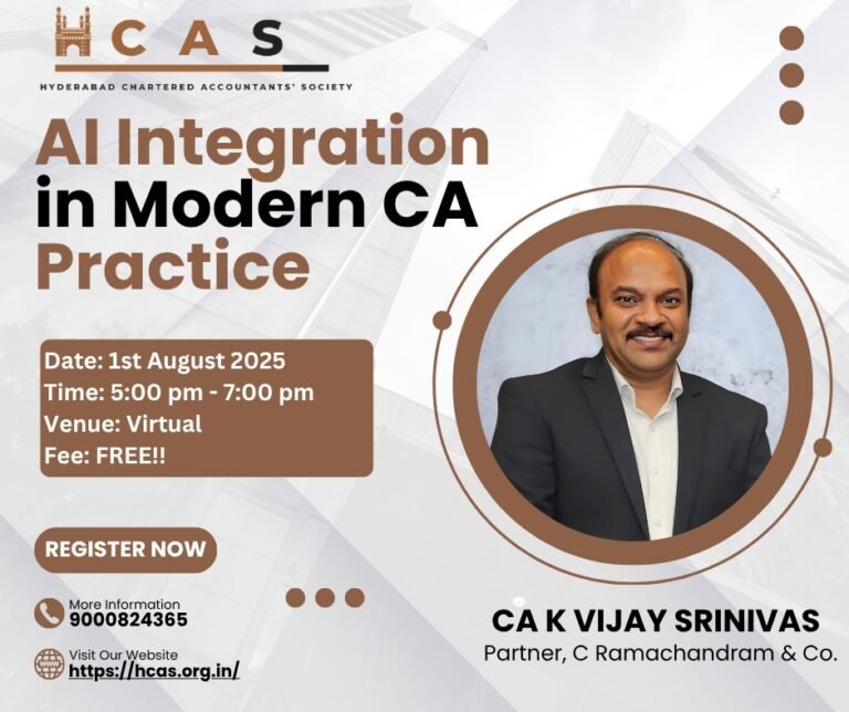 Unlocking the Future: AI in Chartered Accountancy – HCAS